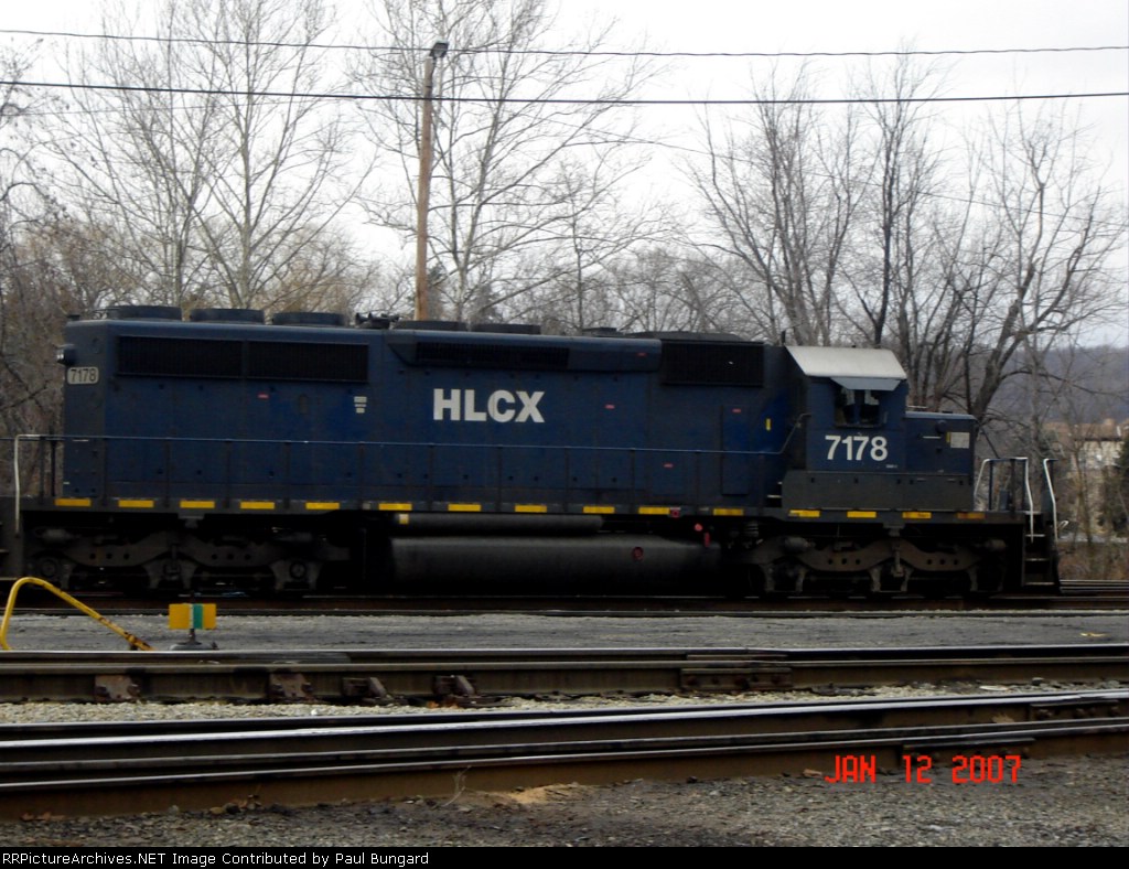 HLCX 7178 Ex- BN SD40-2 Jan 12, 2007